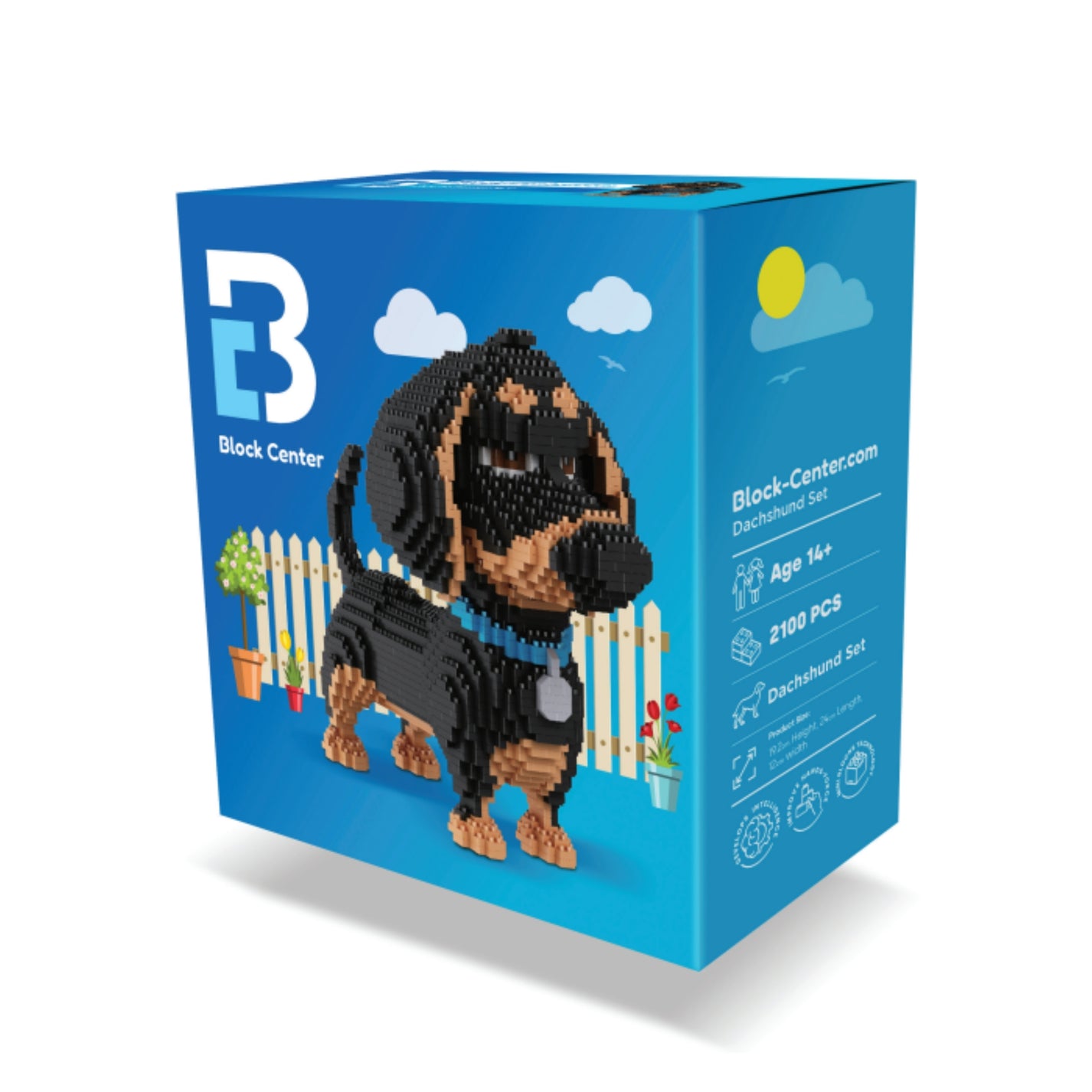 3D Puzzle Dachshund Dog Building Blocks – Bullseye Commerce LTD