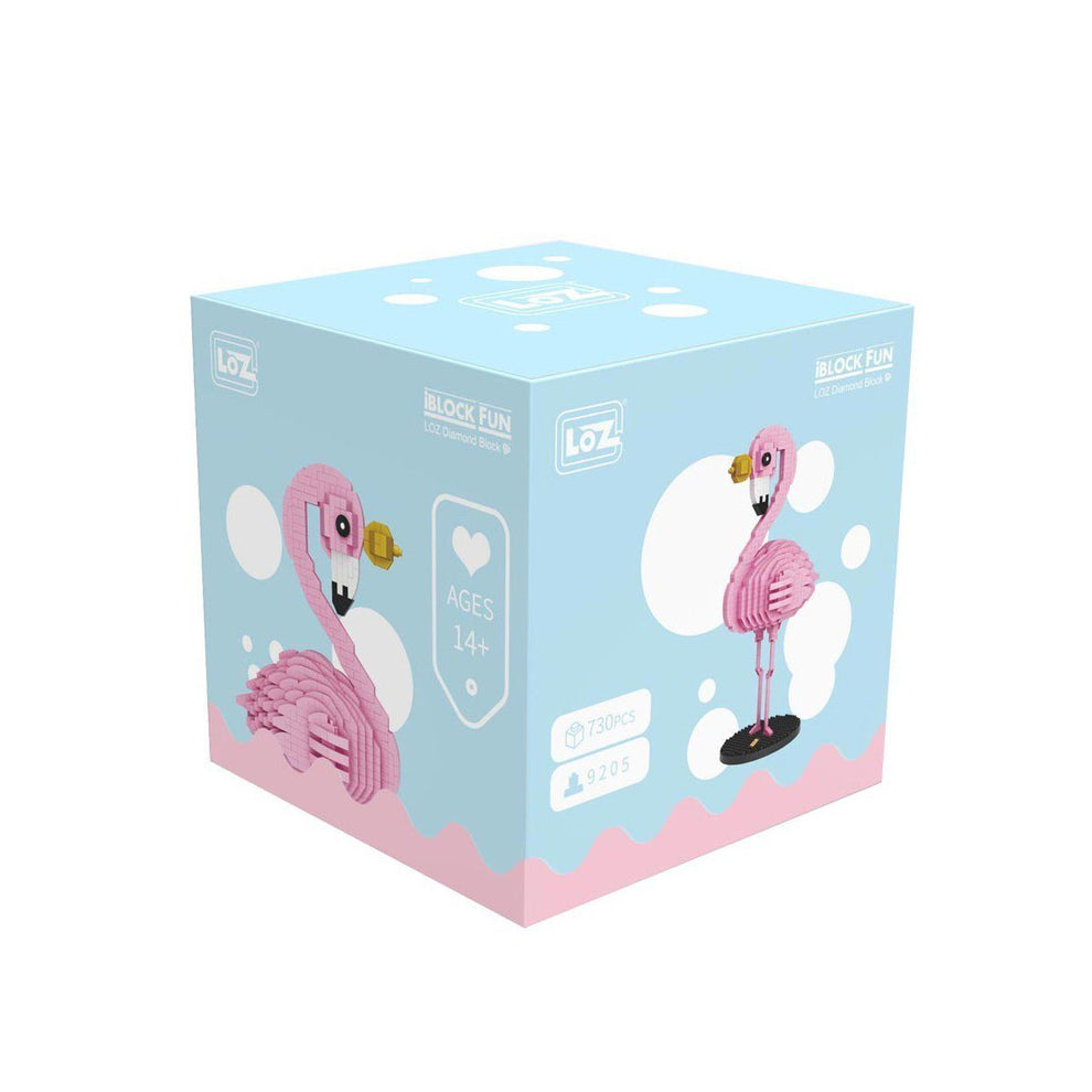 Build Your Flock with Our Pink Flamingo - 730 Brick Set – Block Center